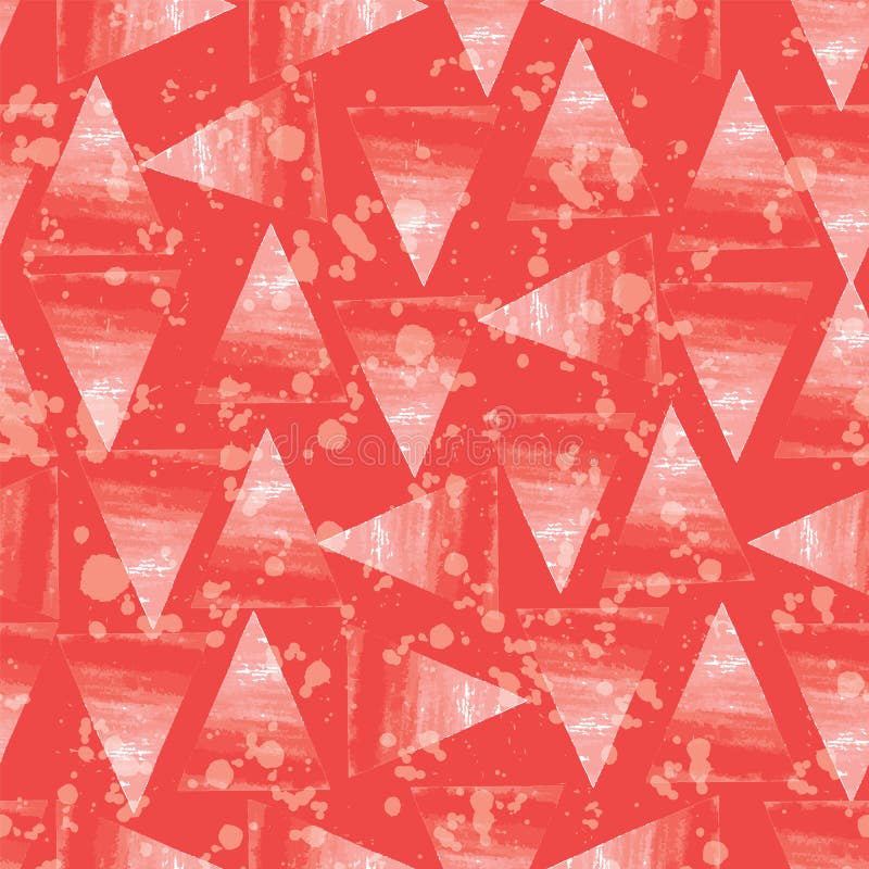 Vector Abstract Triangle Shapes Seamless Pattern Repeat Stock Vector ...