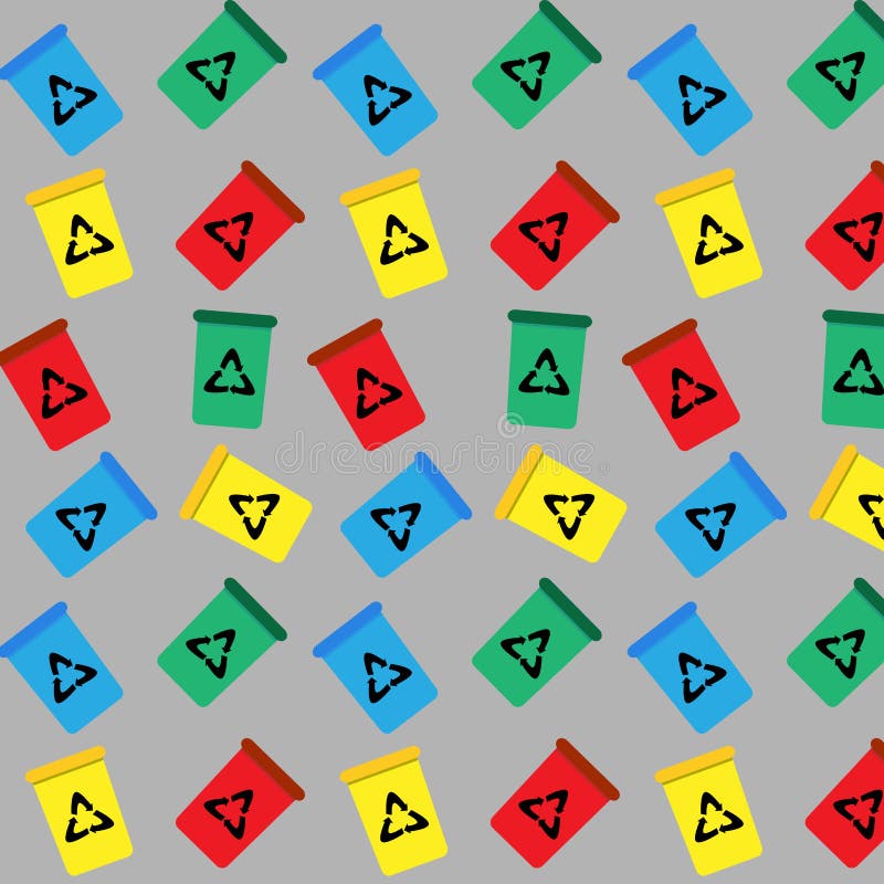 Trashcan Pattern Stock Illustrations – 1,104 Trashcan Pattern Stock ...