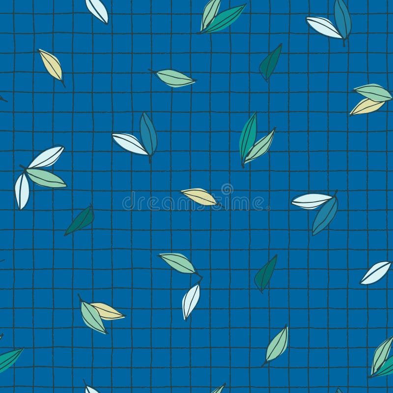 Seamless Pattern with Tree Branches and Leaves for Textile Design, Home ...