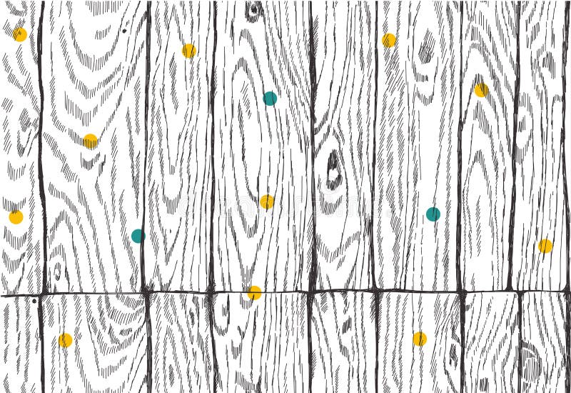 Seamless Pattern Tree Structure, Board. Freehand Drawing Stock Vector ...