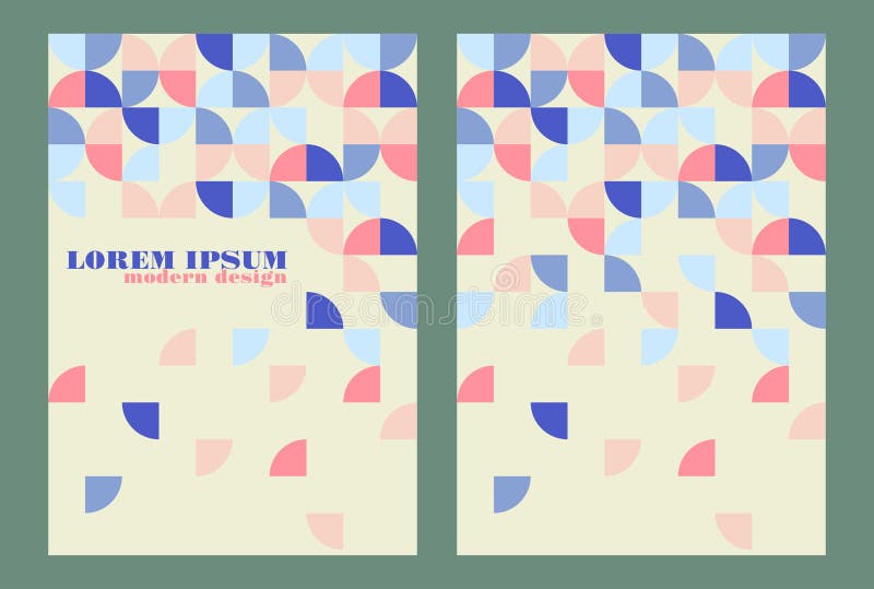 Geometric Pattern for Cover Design Stock Vector - Illustration of ...