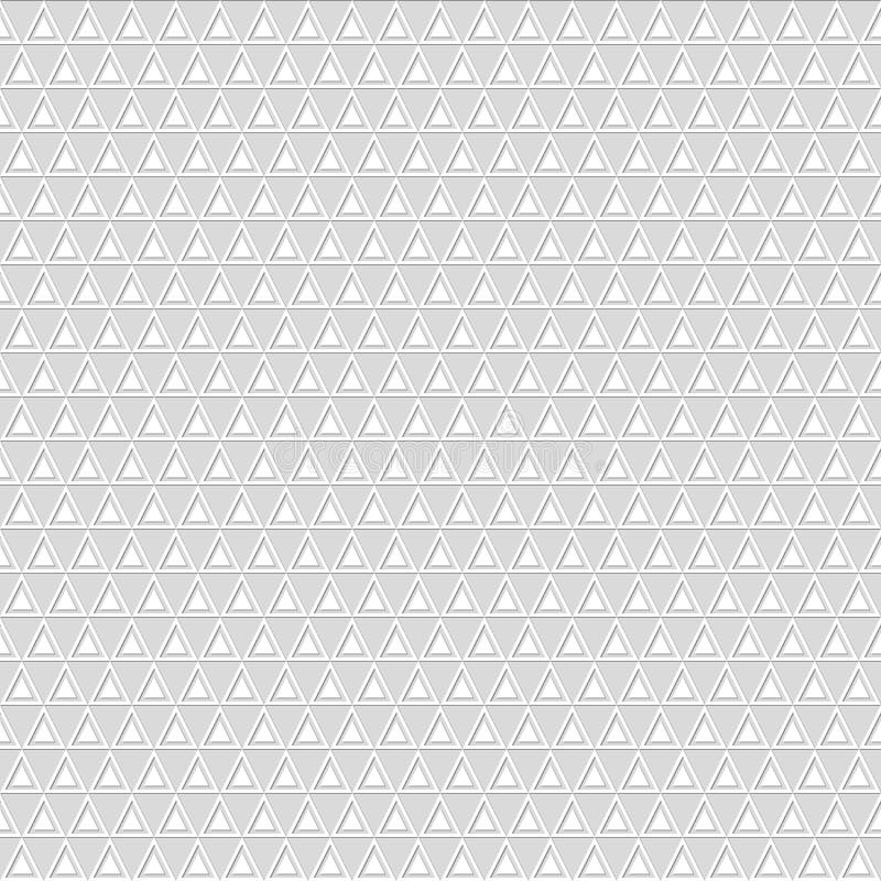 Seamless Pattern. the Triangle Inside a Triangle Stock Vector ...