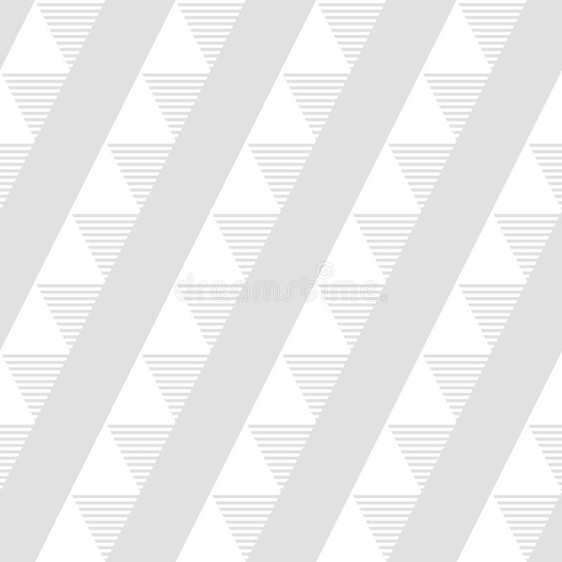 Seamless Pattern of Triangles. Geometric Striped Background Stock ...