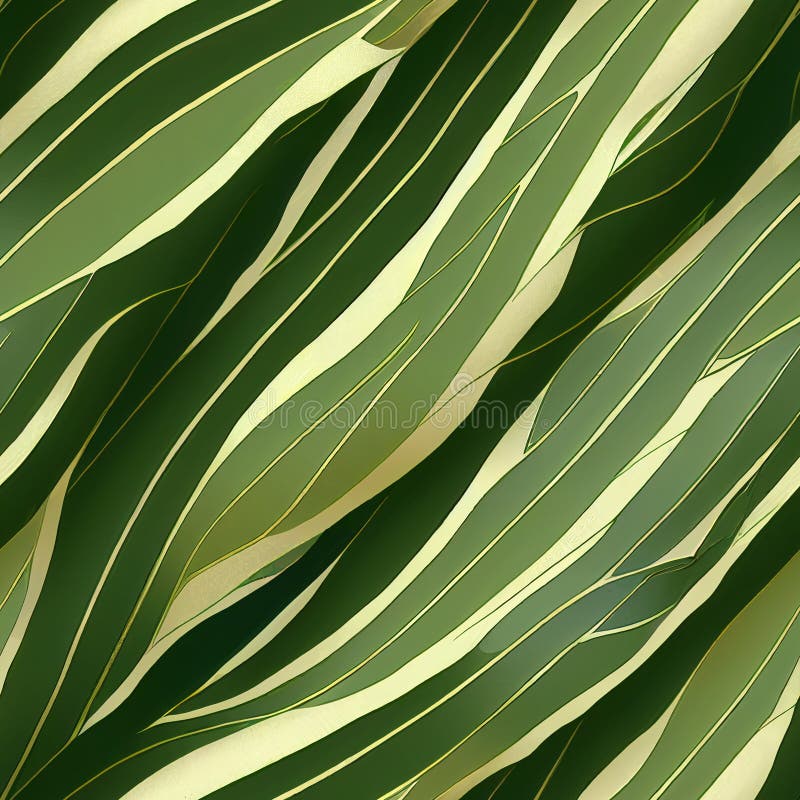 Seamless Pattern Tropical Leaf Green Vegetation Infinite Texture Stock ...