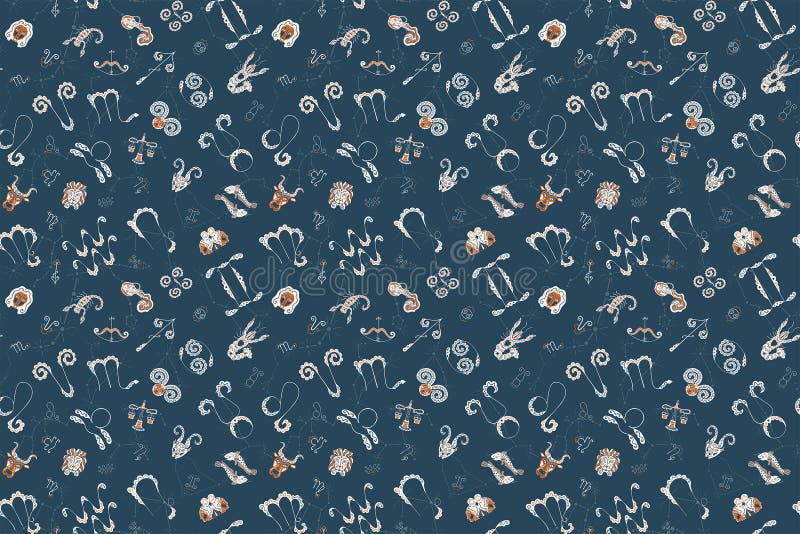 Aries Seamless Texture Stock Illustrations – 618 Aries Seamless Texture ...