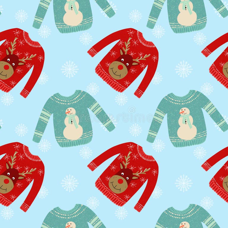 Christmas Ugly Sweaters Wallpaper Stock Photos - Free & Royalty-Free ...