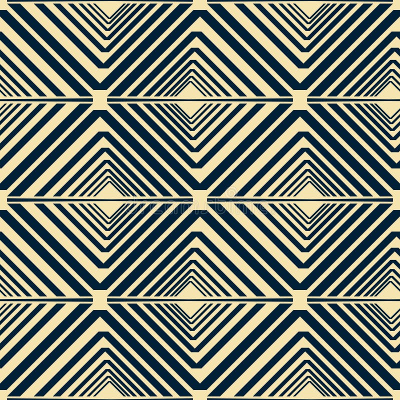 Seamless Pattern of V Shaped Geometric Elements Stock Vector ...