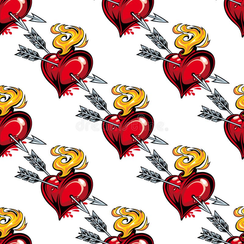 Cupid Fire Arrow Stock Illustrations – 214 Cupid Fire Arrow Stock ...