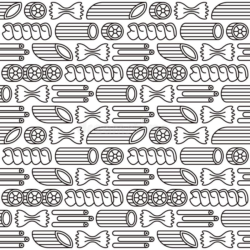Pasta Line Drawing Stock Illustrations – 3,798 Pasta Line Drawing Stock ...