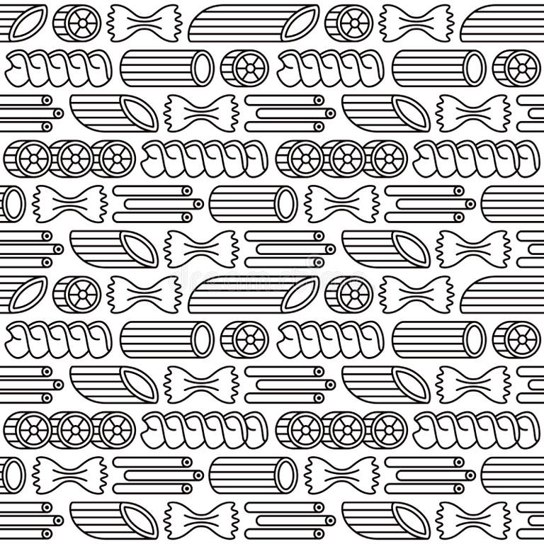 Pasta Line Drawing Stock Illustrations – 3,798 Pasta Line Drawing Stock ...
