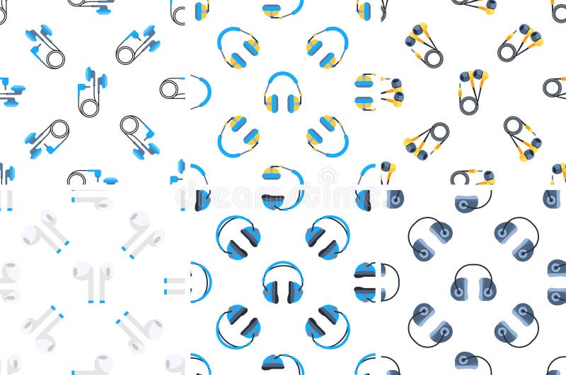 Stylish Design Horizontal Stripe Vector Seamless Background. Straight ...