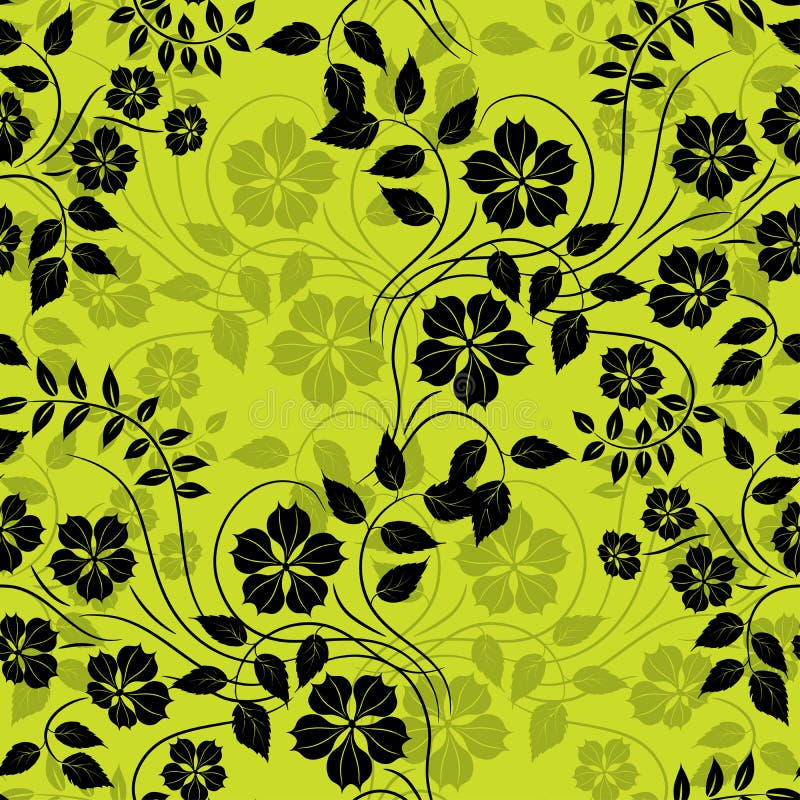 Retro Seamless Pattern, Vector Stock Vector - Illustration of wallpaper ...