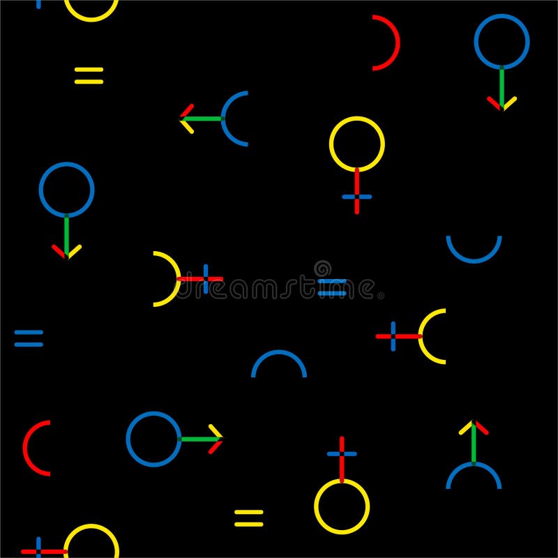 Gender Equality Symbol Rainbow