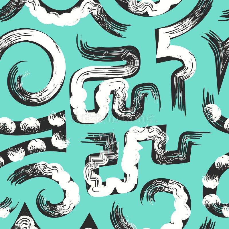Freeform Brush Stock Illustrations – 476 Freeform Brush Stock ...