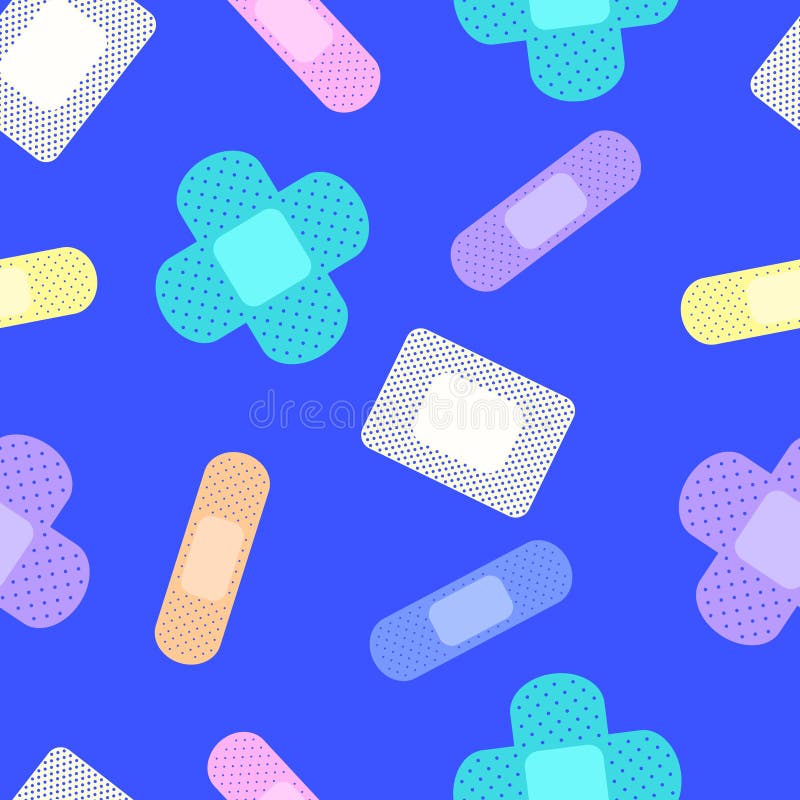 Seamless pattern stock vector. Illustration of doctor - 153301307