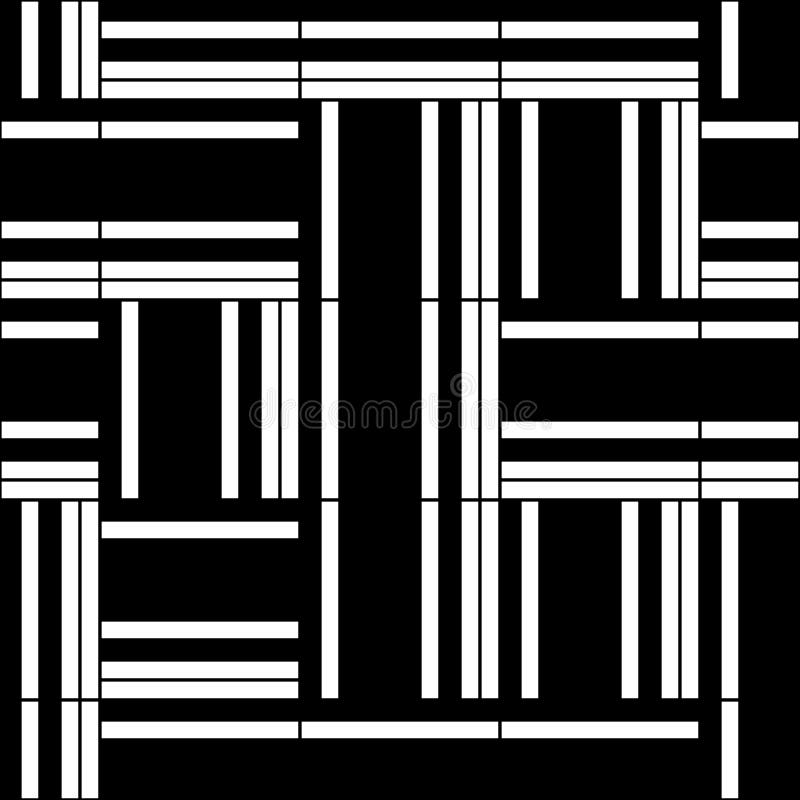 Seamless Pattern with Vertical and Horizontal Black Streaks (2), Modern ...