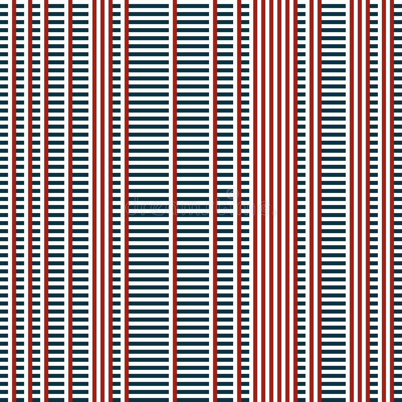 Seamless Pattern with Vertical Red Lines, Modern Stylish Image. Stock ...