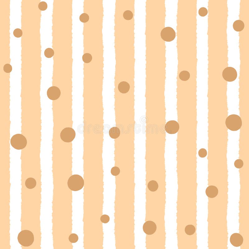 Seamless Pattern with Vertical Stripes and Randomly Scattered Dots ...