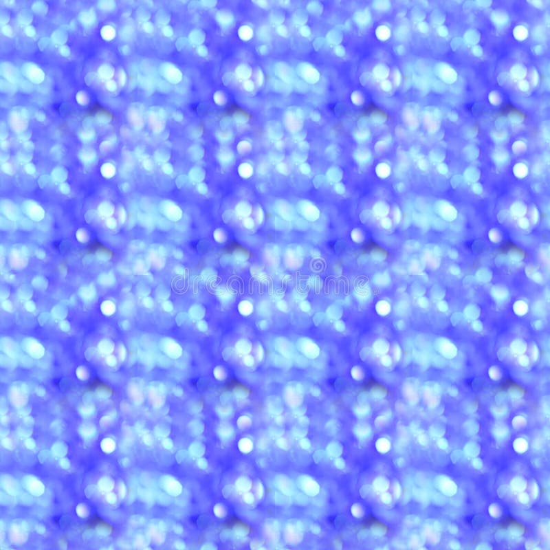 Seamless Pattern of Very Beautiful Bokeh Pattern on Blue Background ...