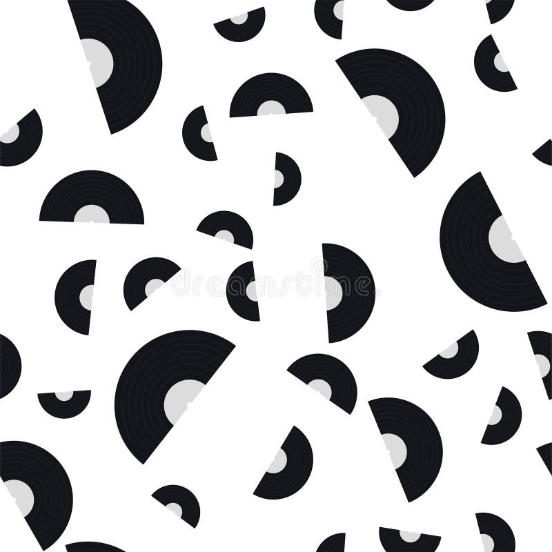 Seamless Vinyl Records Pattern Stock Illustrations – 210 Seamless Vinyl ...