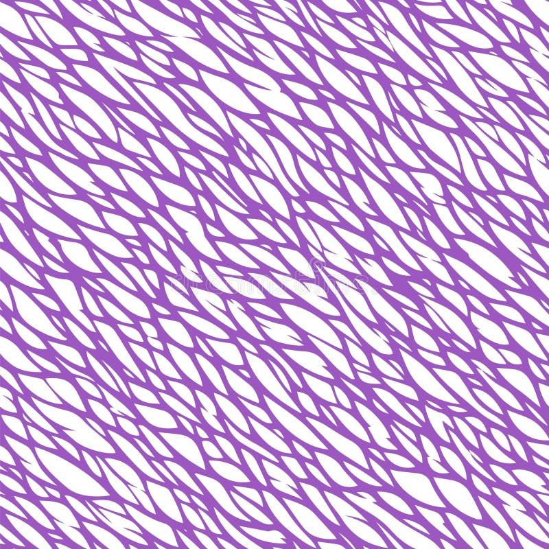 Seamless Pattern with Violet Scales Shape Texture Stock Vector ...