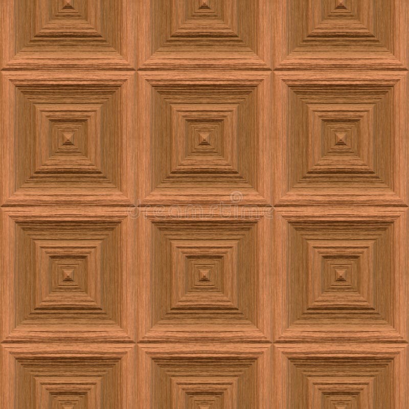 Seamless Pattern with Wall Wooden Panels Stock Illustration ...