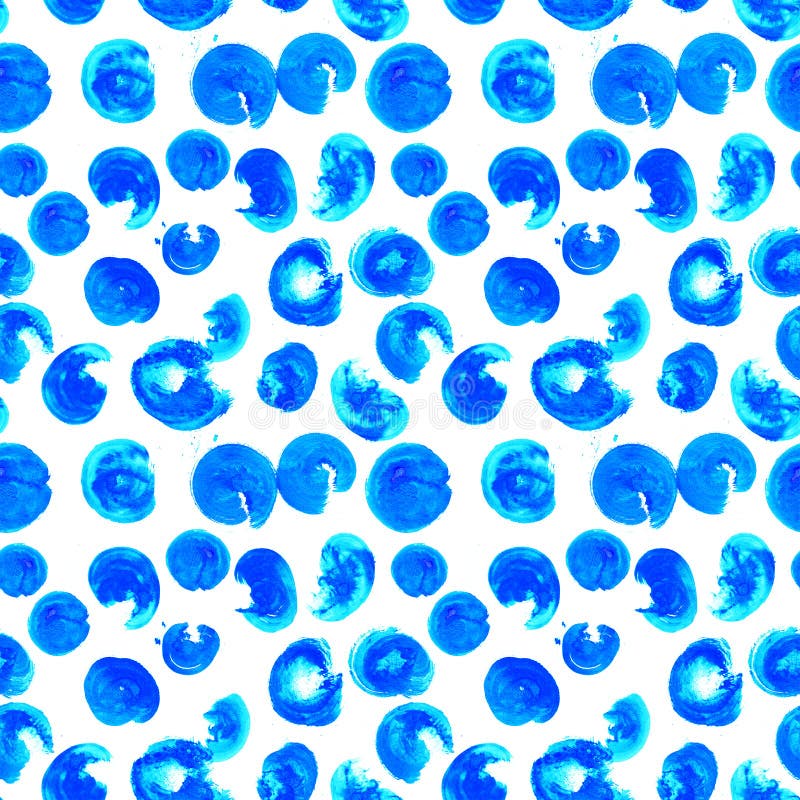 Seamless Pattern, Watercolor Stains. Stock Illustration - Illustration ...