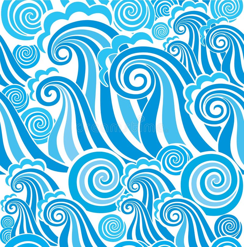 Wave pattern stock vector. Illustration of swirl, effect - 7115503