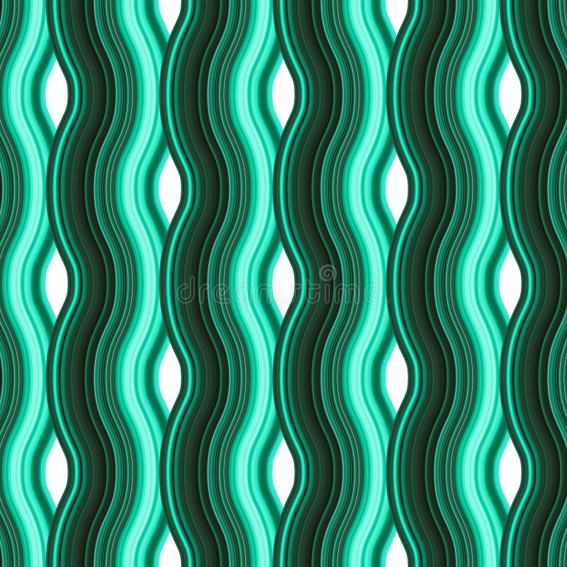 Seamless Pattern with Waves. Periodic Surface Oscillations. Pattern for ...