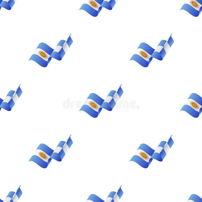 Argentina Flag Pattern Seamless Stock Illustrations – 64 Argentina Flag ...