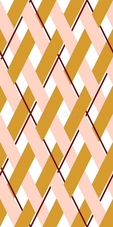 Seamless Pattern Weaving Natural Colors Diagonal Lines Vector Stock ...