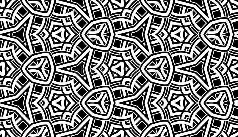 Seamless Pattern of White and Black Shades Stock Vector - Illustration ...