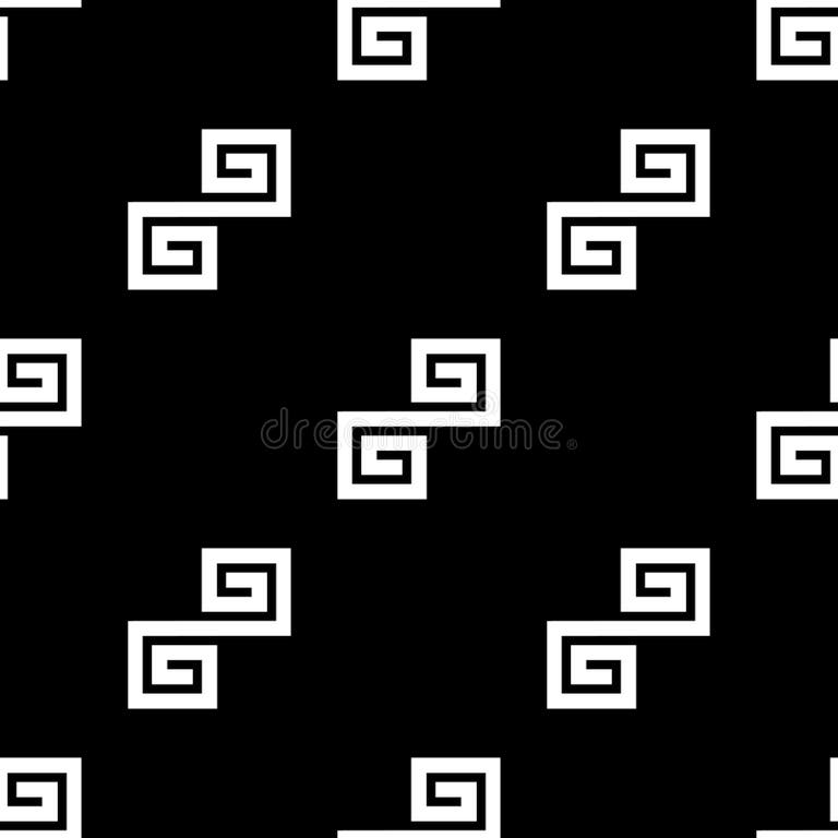 Seamless Pattern with White Geometric Forms(texture 1), Modern Stylish ...