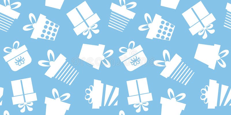 Blue Christmas Wrapping Background Stock Illustrations – 53,939 Blue ...