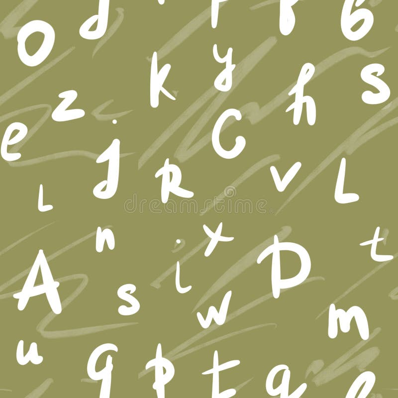 Alphabet Stationery Letters Vector Abc Font Alphabetic Icons of Office ...