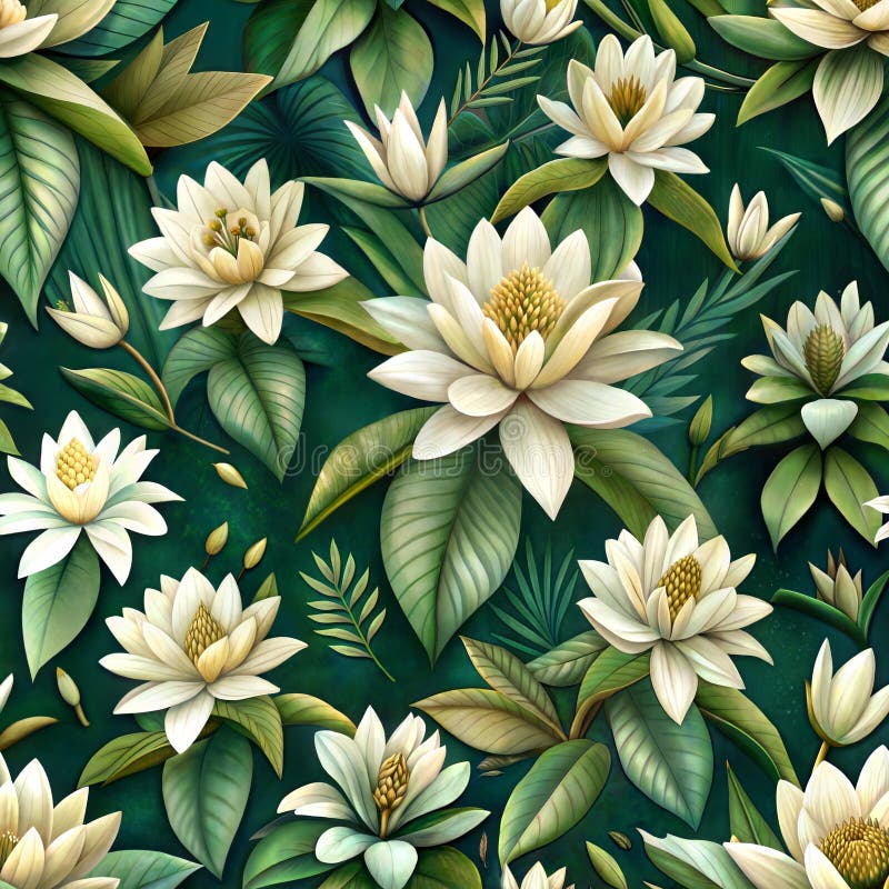 Flowers in Movement of Pink Colors, Illustration Stock Illustration ...