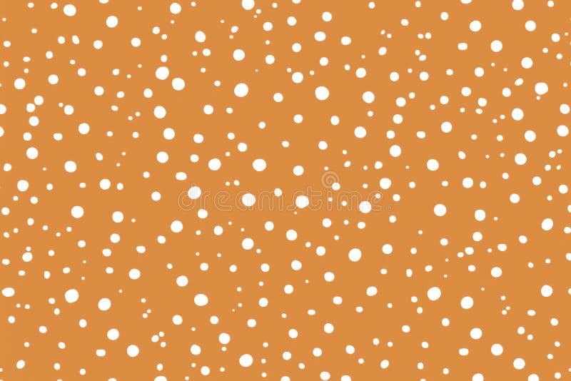 A Seamless Pattern with White Polka Dots, Their Forms Outlined in ...