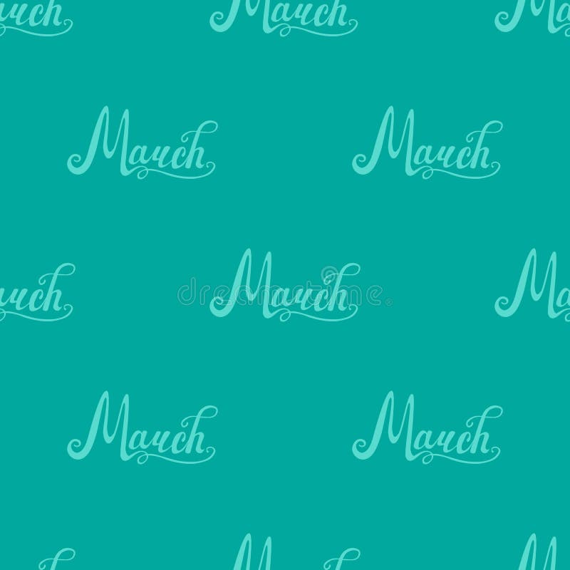 Month lettering pattern stock vector. Illustration of lettering - 143314665