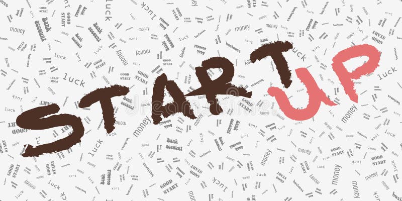 Seamless Pattern with the Words on a Business Topic. Stock Vector ...