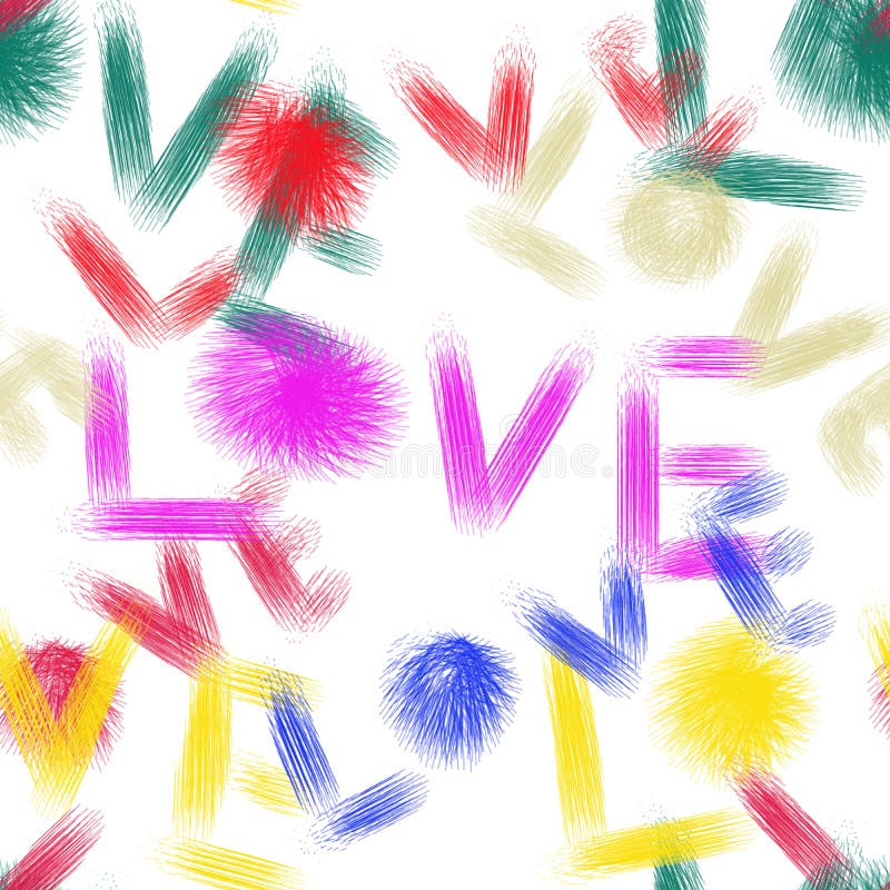 Randomly Scattered Colored Letter Stock Illustrations – 9 Randomly ...