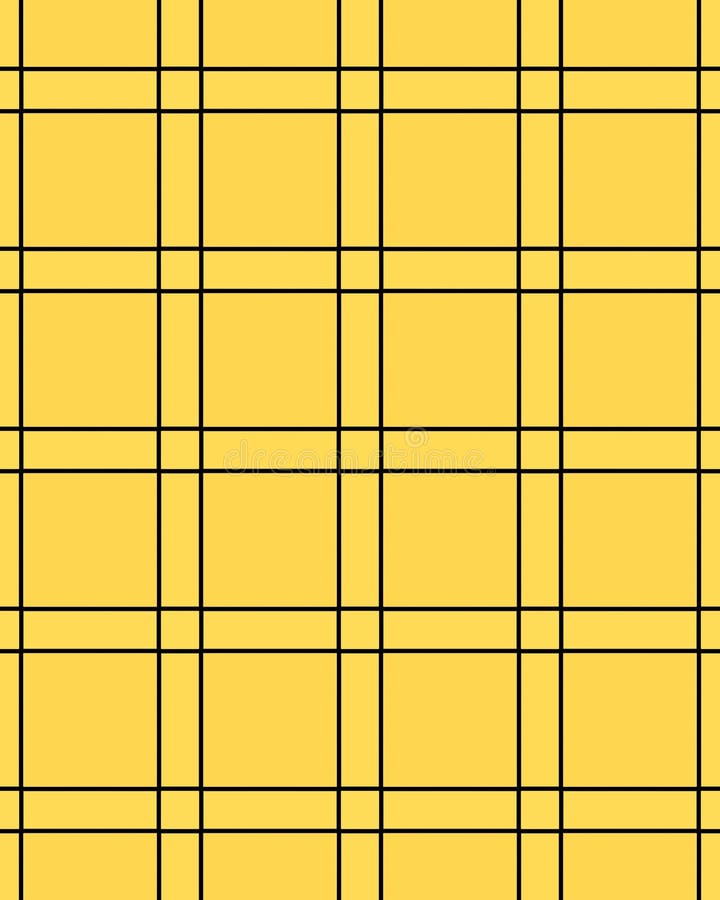Seamless Pattern of a Yellow Plaid - Perfect for Wallpapers Stock ...