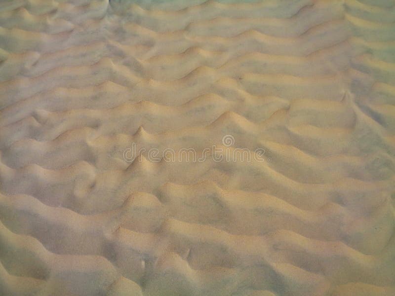 Seamless Pattern on Yellow Sand Stock Photo - Image of coast, natural ...