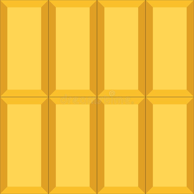 Seamless Pattern Yellow Squares Background Stock Illustration ...