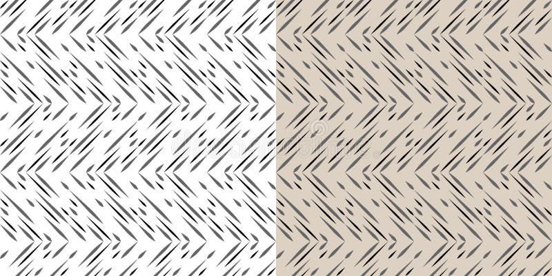 Seamless Pattern of Zigzag Lines. Black Diagonal Dash. Sharpened Lines ...
