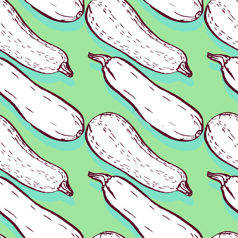 Zucchini Drawing Stock Illustrations – 2,696 Zucchini Drawing Stock ...
