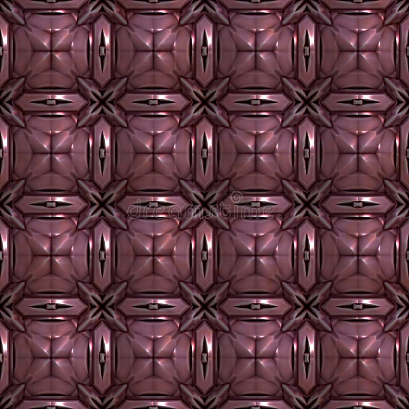 Seamless Patterned Metal Texture Stock Illustration - Illustration of ...