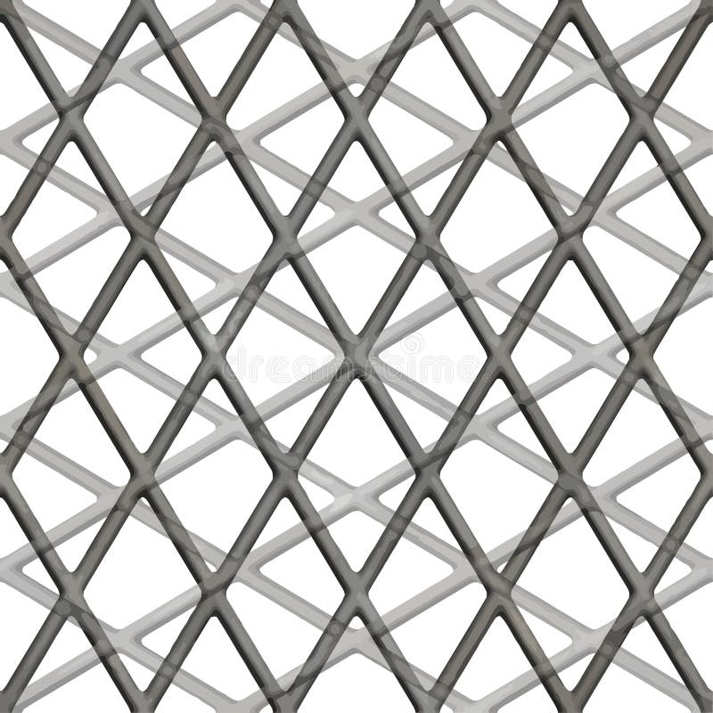 Seamless Patterned Square Lattice Stock Vector - Illustration of vector ...