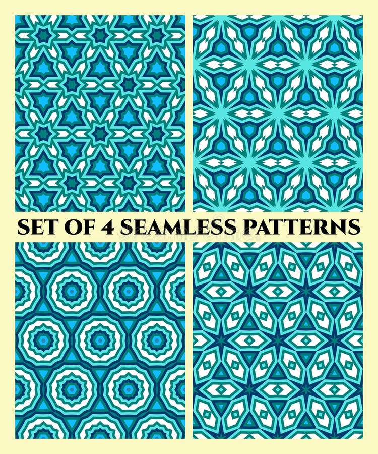 Teal Blue Background Seamless Patterns Stock Illustrations – 403 Teal ...