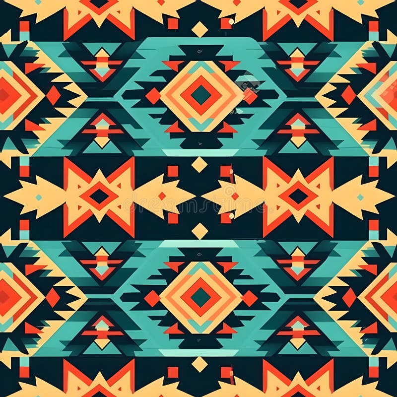 Seamless Patterns that Capture the Soul of Ancient Civilizations Stock ...