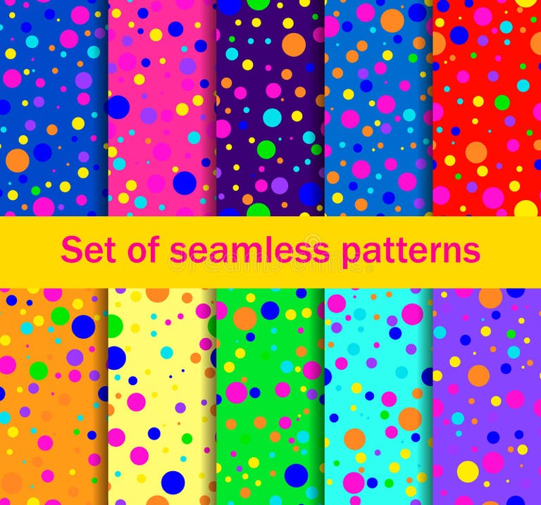 Bright Colored Patterns Stock Illustrations – 9,619 Bright Colored ...